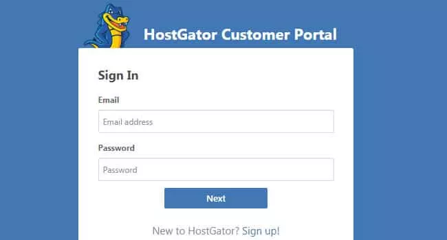 Hostgator cPanel – Hostgator cPanel Login - Alerta Hosting